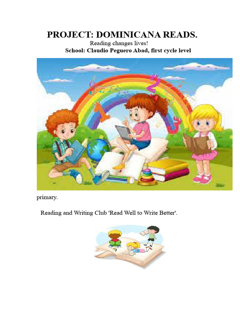Reading and Writing Project First Cycle | PDF | Constructivism ...