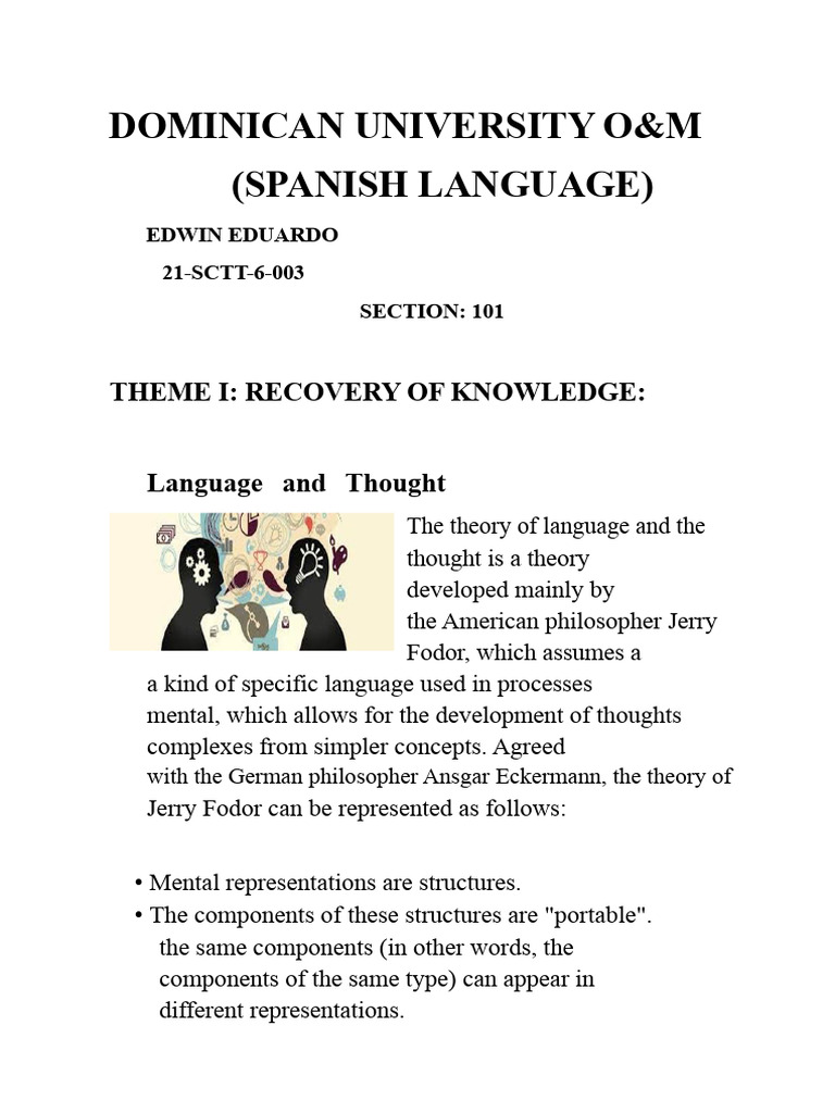 Language, Thought, and Reading Insights | PDF | Semantics | Communication