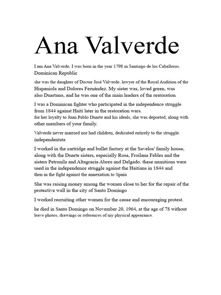 Ana Valverde | PDF