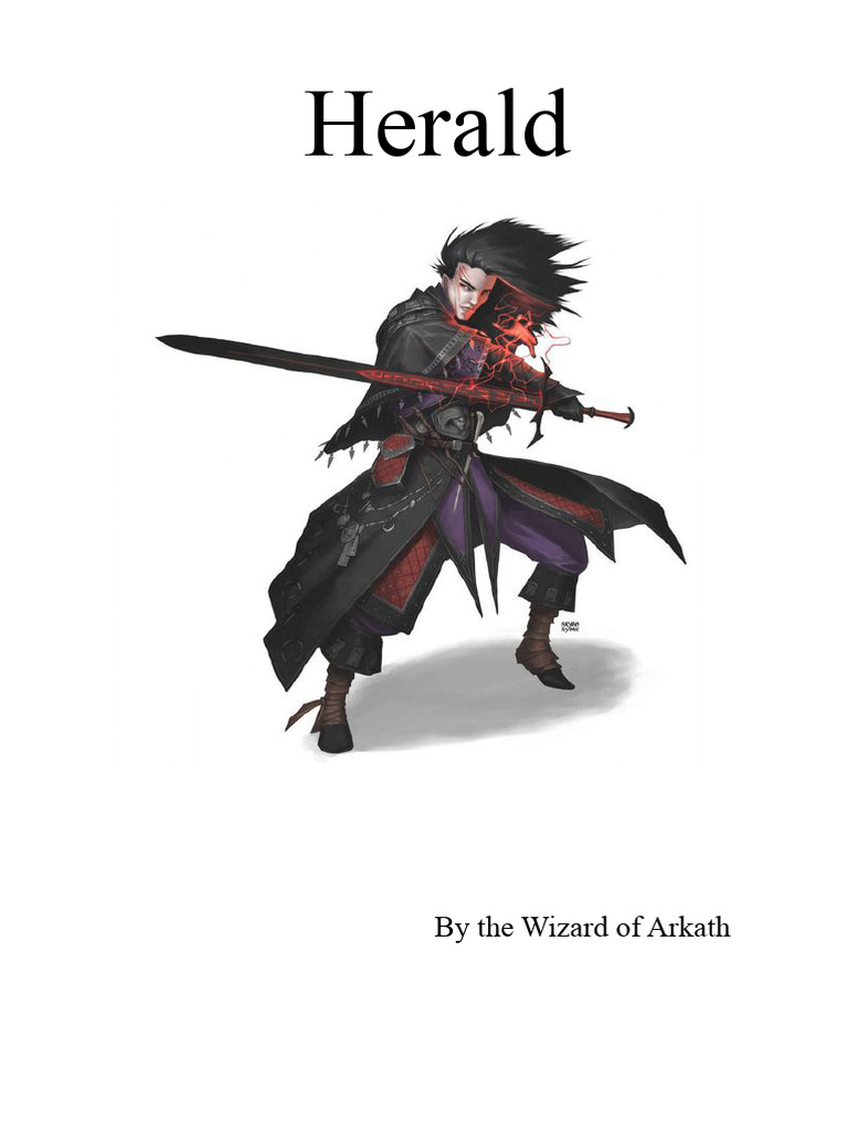 Herald Class DND | PDF | Magician (Fantasy) | Dragon