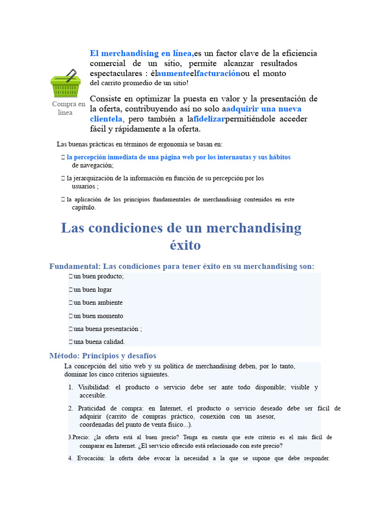 E Merchandising Curso | PDF | Internet | Comercialización