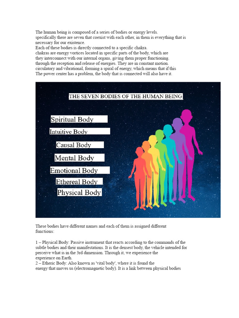 7 Bodies | PDF | Soul | Chakra