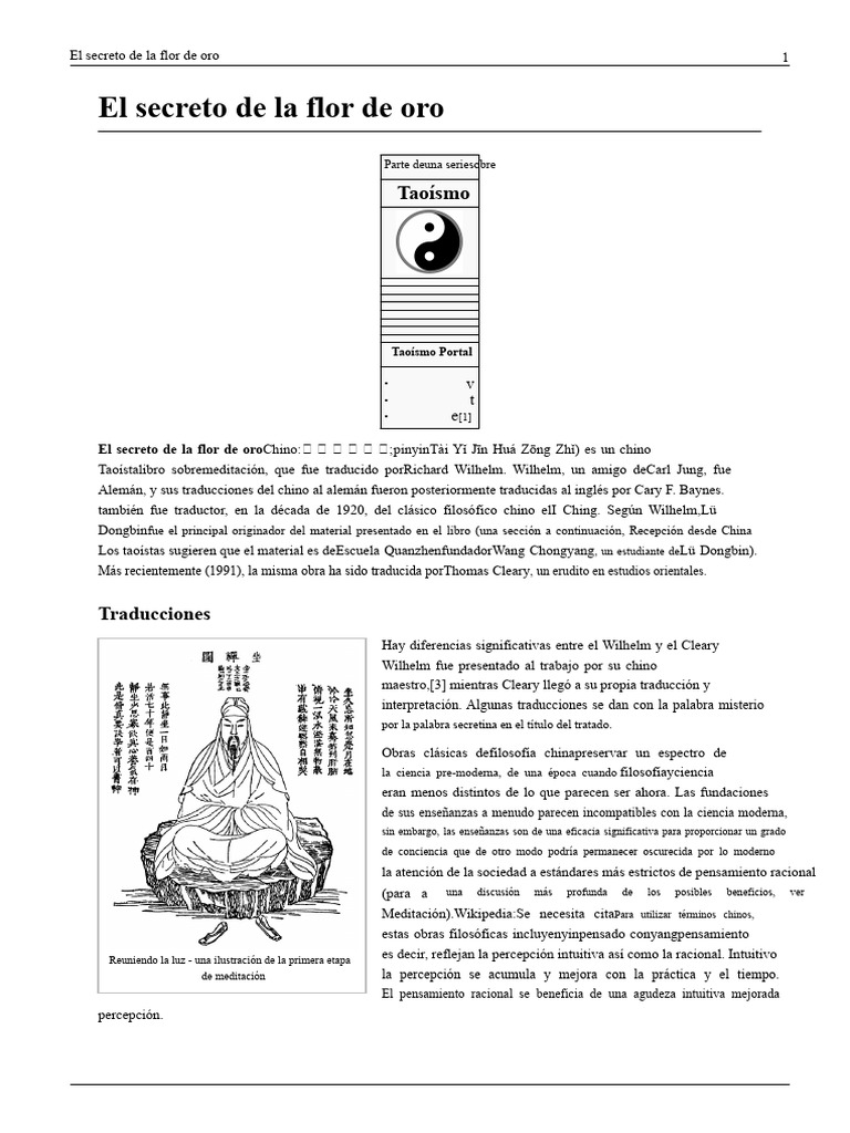 El Secreto de La Flor de Oro | PDF | Espiritualidad
