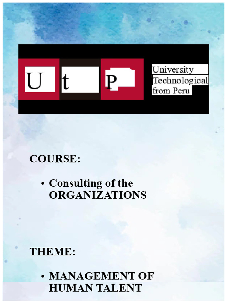 Infographic - Human Talent Management | PDF