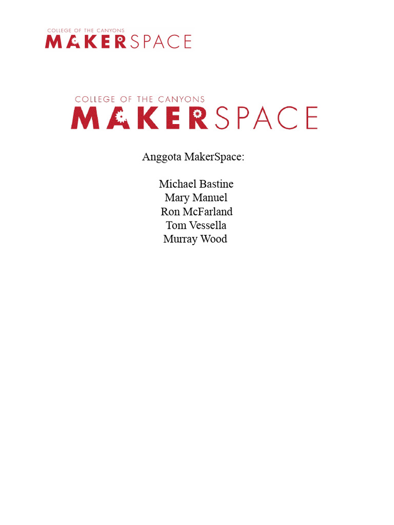 Proyek MakerSpace untuk STEAM di COC | PDF