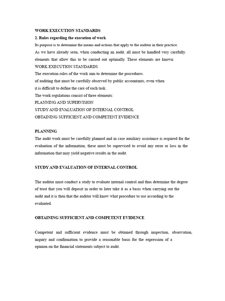 Regulations Relating To The Execution of Work | PDF
