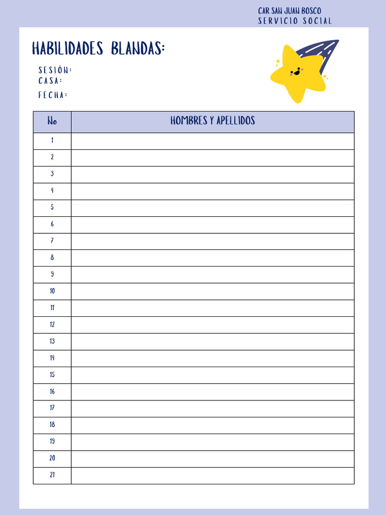 Back To School Class Attendance Planner in Purple Minimal Style | PDF