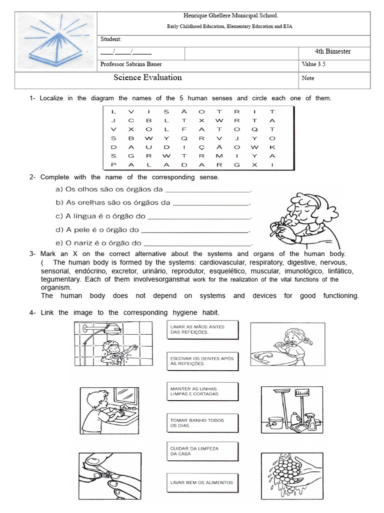 Science Test 3rd Grade | PDF