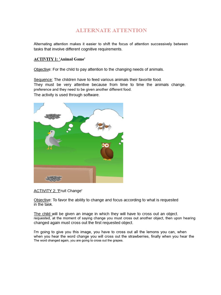 Alternating Attention | PDF
