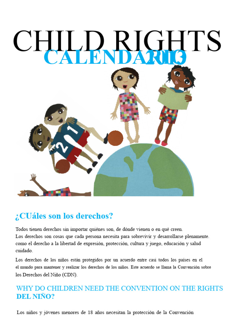 Derechos de los Niños y su Protección | PDF | Derechos de los niños ...