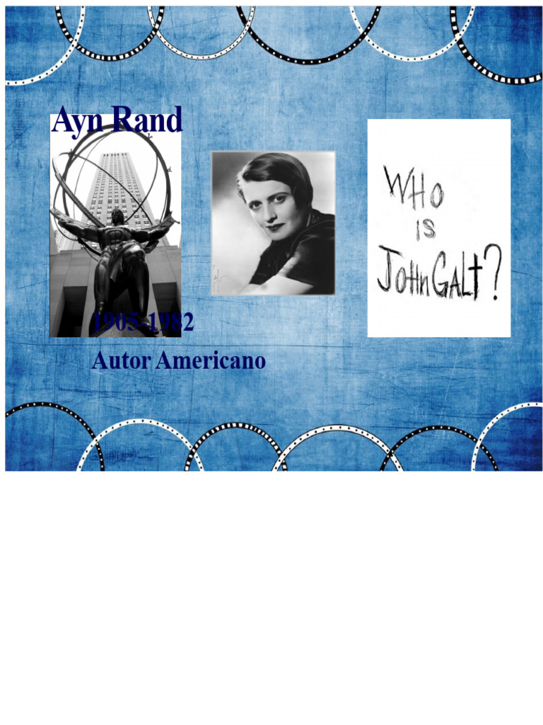 01-Presentación en PowerPoint de Ayn Rand | PDF | Ayn Rand | Comunismo