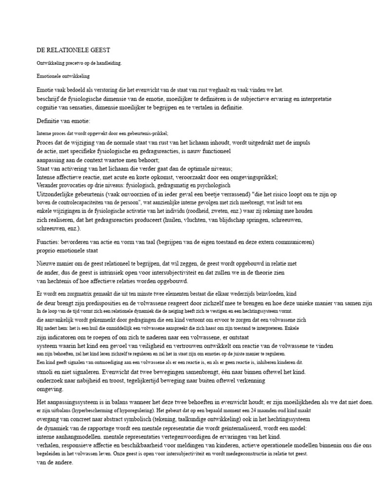 4 de Relationele Geest | PDF