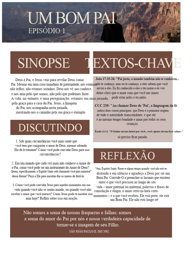 Revelando o Amor do Pai em Jesus | PDF | Amor | Deus