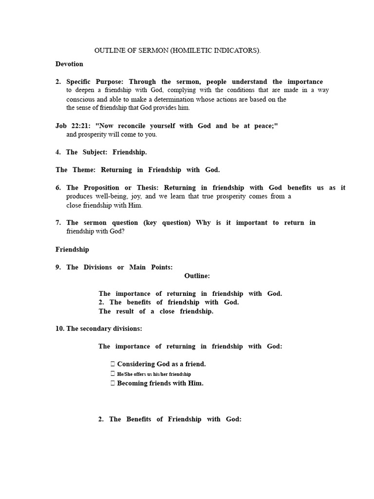 Strengthening My Friendship With God. | PDF | Love | Friendship