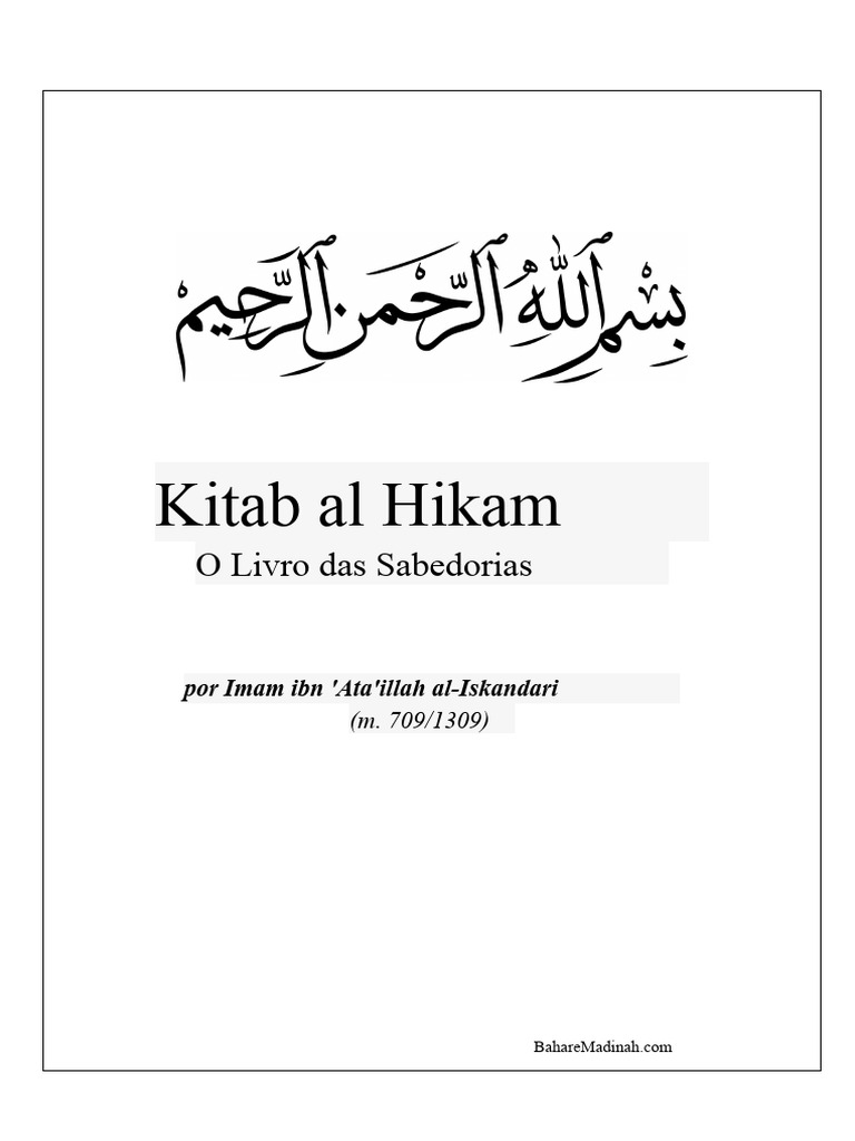 Sabedorias do Kitab al Hikam | PDF | Deus | Alá