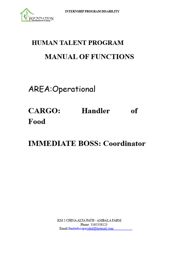 Disability Internship Program Manual | PDF | Emotional Intelligence ...