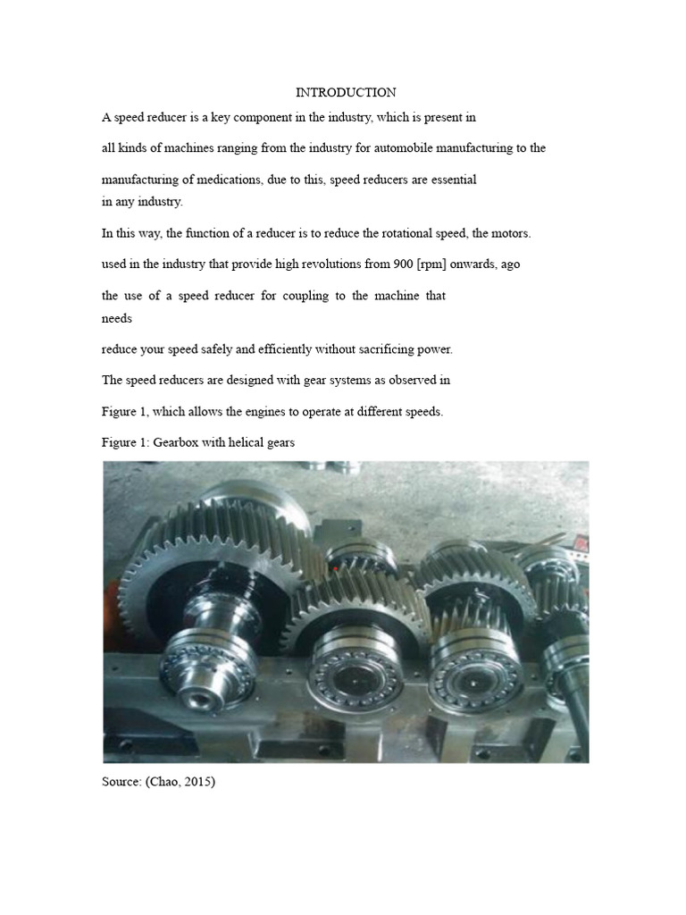 Benefits and Function of Speed Reducers | PDF