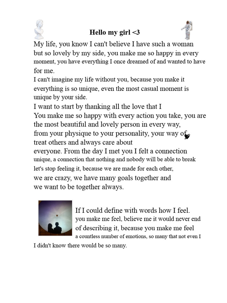 Hello My Beautiful Girl | PDF
