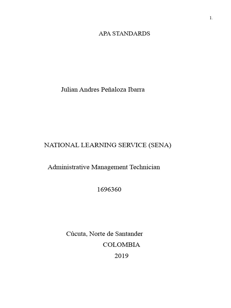 APA Guidelines for Academic Writing | PDF | Apa Style | Citation