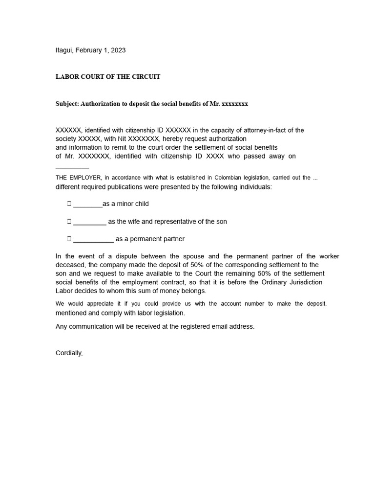 Court Deposit | PDF