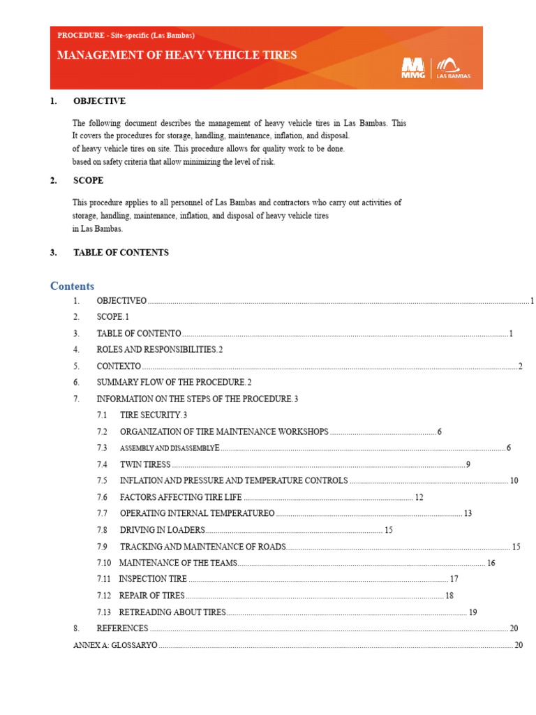Heavy Vehicle Tire Management Guide | PDF | Tire | Welding