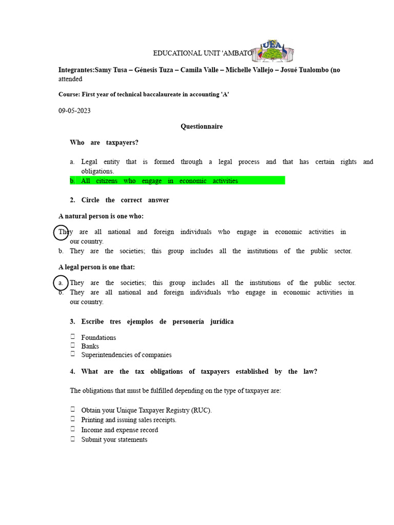 Taxpayer Obligations and RUC Guide | PDF | Taxes | Value Added Tax