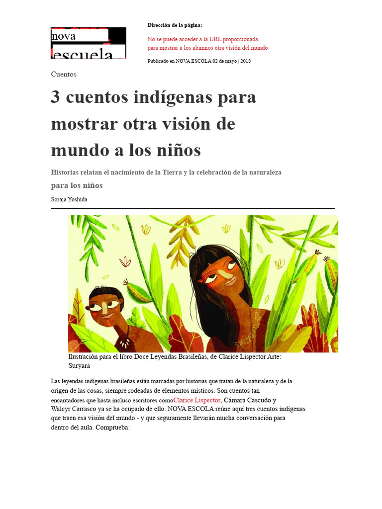 3 Cuentos Indígenas para Niños | PDF