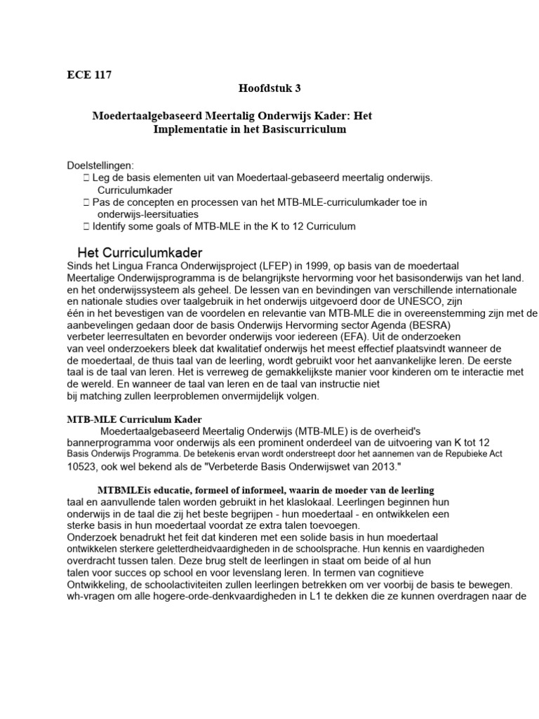 Hoofdstuk 3 | PDF