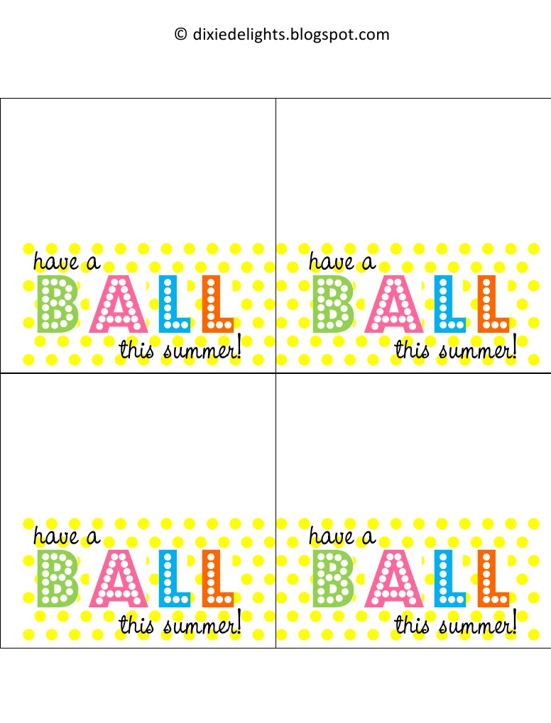 Have A BALL This Summer! | PDF