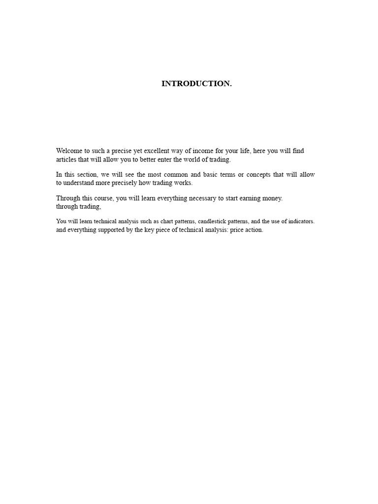 Binary Options Trading Course | PDF | Financial Risk | Option (Finance)