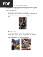 Engine Assembly Process Guide | PDF | Engines | Piston