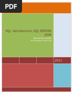Manual SQL Server 2019 | PDF | Archivo de computadora | SQL
