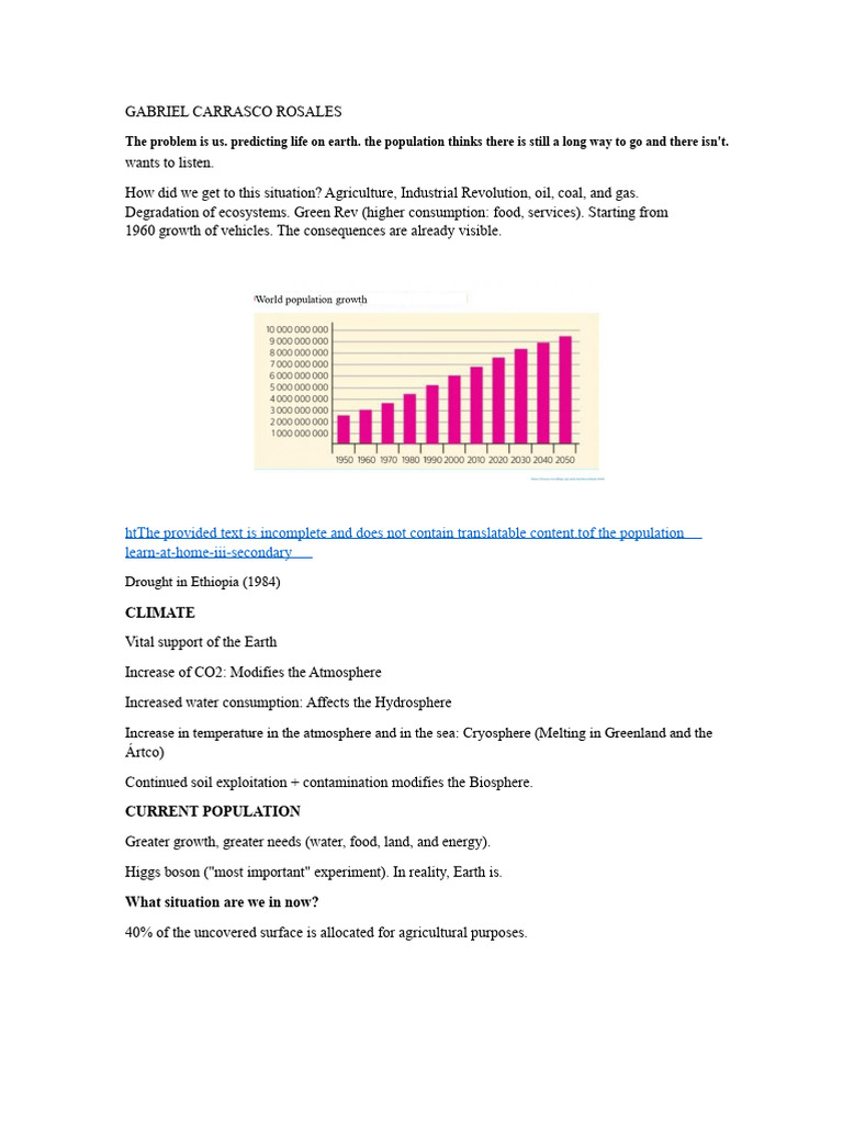 The Best Documentary On Global Warming 2020 (Draft) | PDF | Climate ...