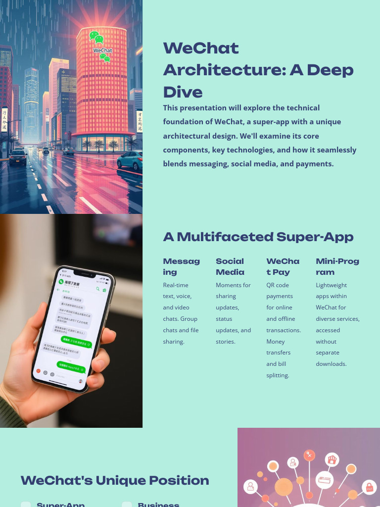 WeChat Architecture A Deep Dive | PDF | We Chat | Mobile App