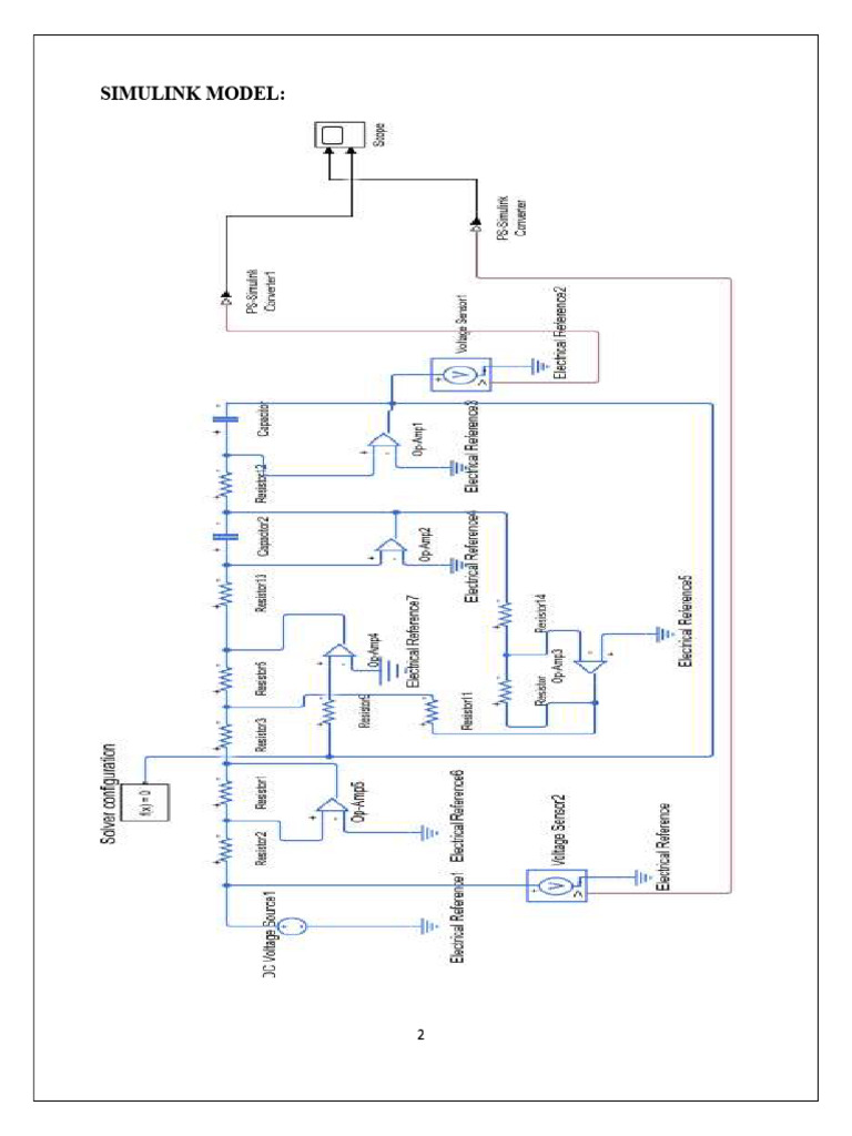 Simulink Model | PDF | Nonlinear System | Differential Equations