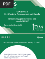 CIPS Procurement and Supply Cycle | PDF | Procurement | Economies