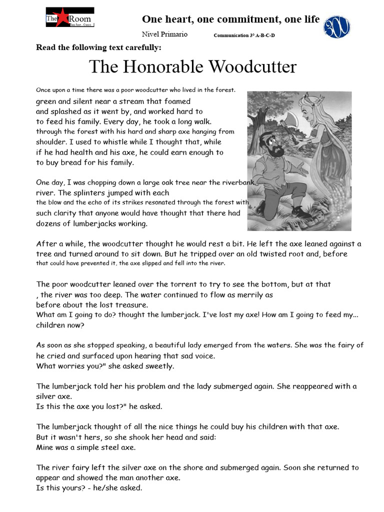 The Honest Woodcutter's Reward | PDF