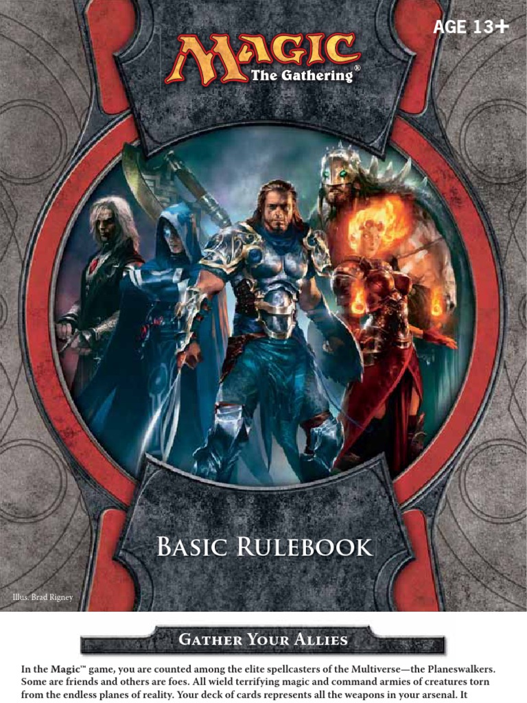 Magic The Gathering Rulebook | PDF | Leisure