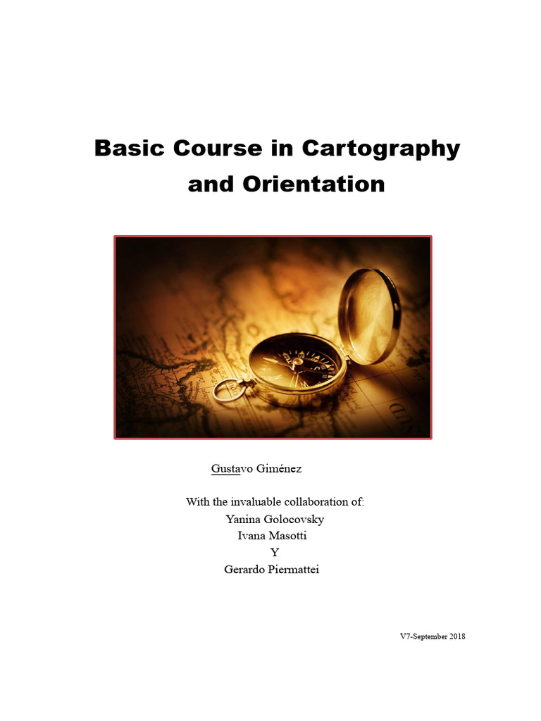 Basic Course Manual On Cartography and Orientation | PDF | Compass ...