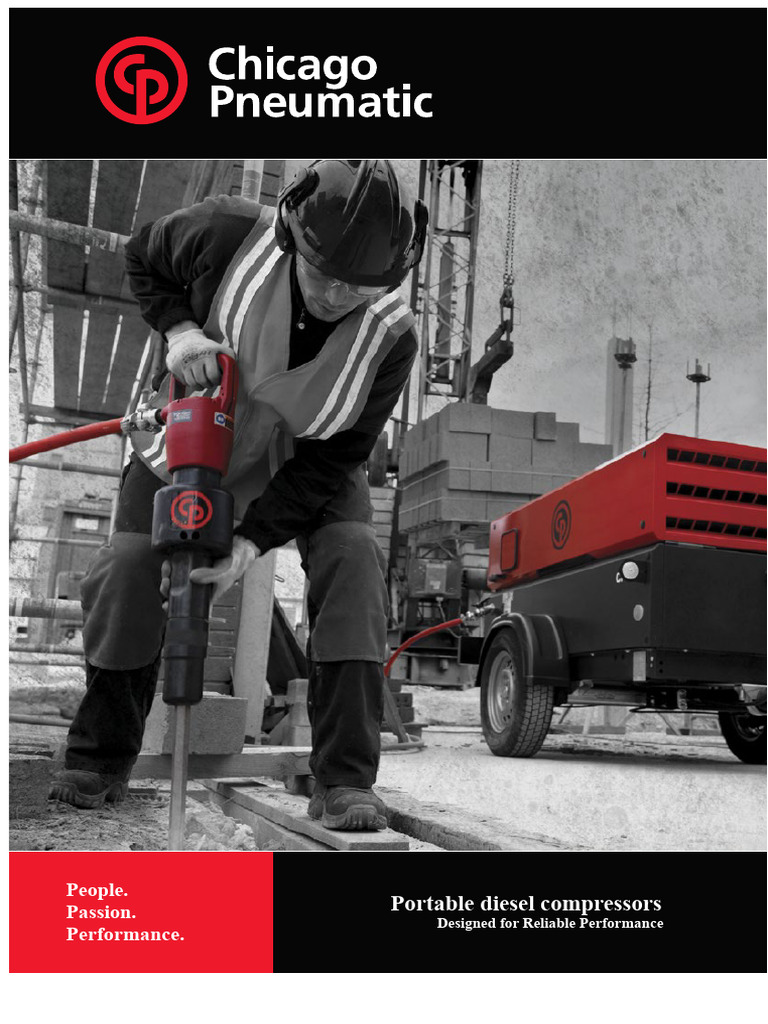 Catalog of Chicago Pneumatic Portable Compressors CPS275 - CPS400 | PDF ...