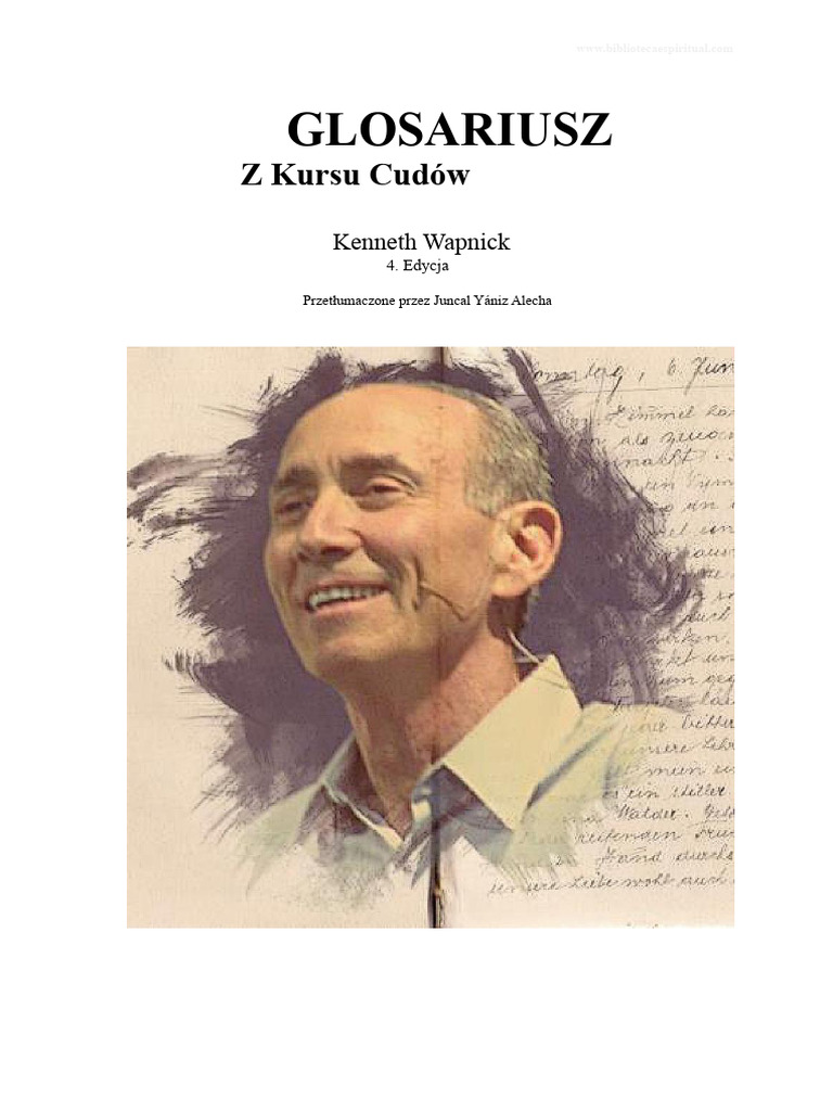 GLOSARIUSZ - Kenneth Wapnick PDF | PDF