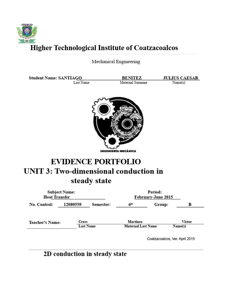 Two-Dimensional Steady-State Conduction | PDF | Heat | Heat Transfer
