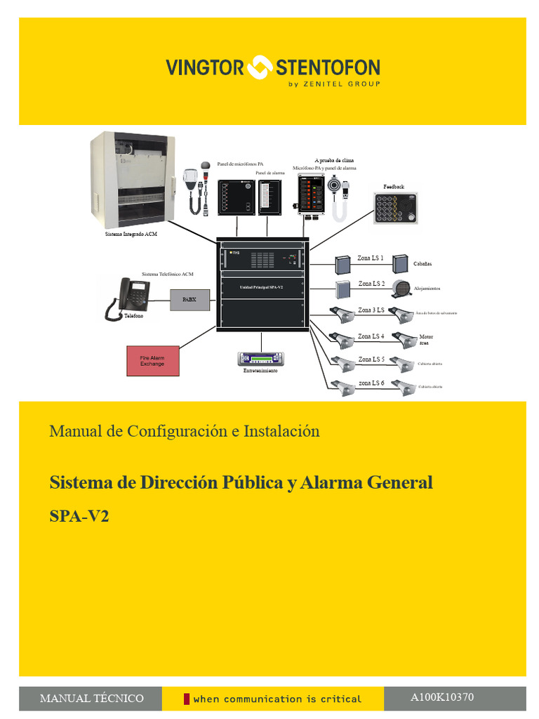 A100K10370 SPA-V2 Configuración Instalación 2020 PDF | PDF | Altoparlante | ruido