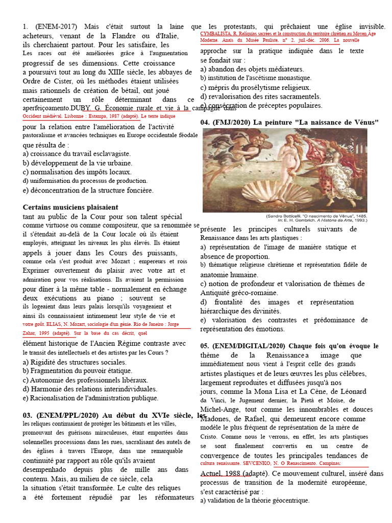 Évolution de la culture au Moyen Âge | PDF | Colonialisme | Église ...