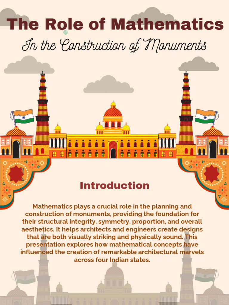 Mathematics in Indian Architecture | PDF | Geometry | Symmetry