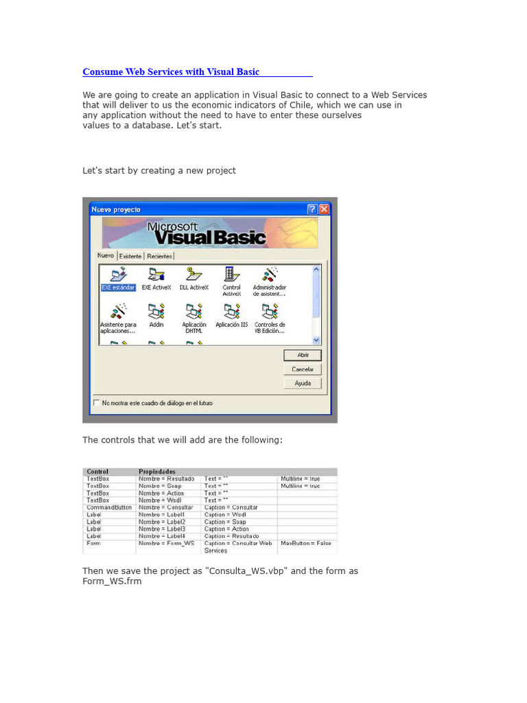 Consuming Web Services With Visual Basic | PDF | Web Service | Xml