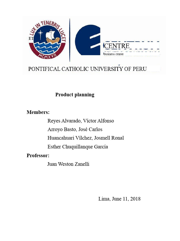 Case 1 Product Planning Group 5 | PDF | Reliability Engineering | Marketing