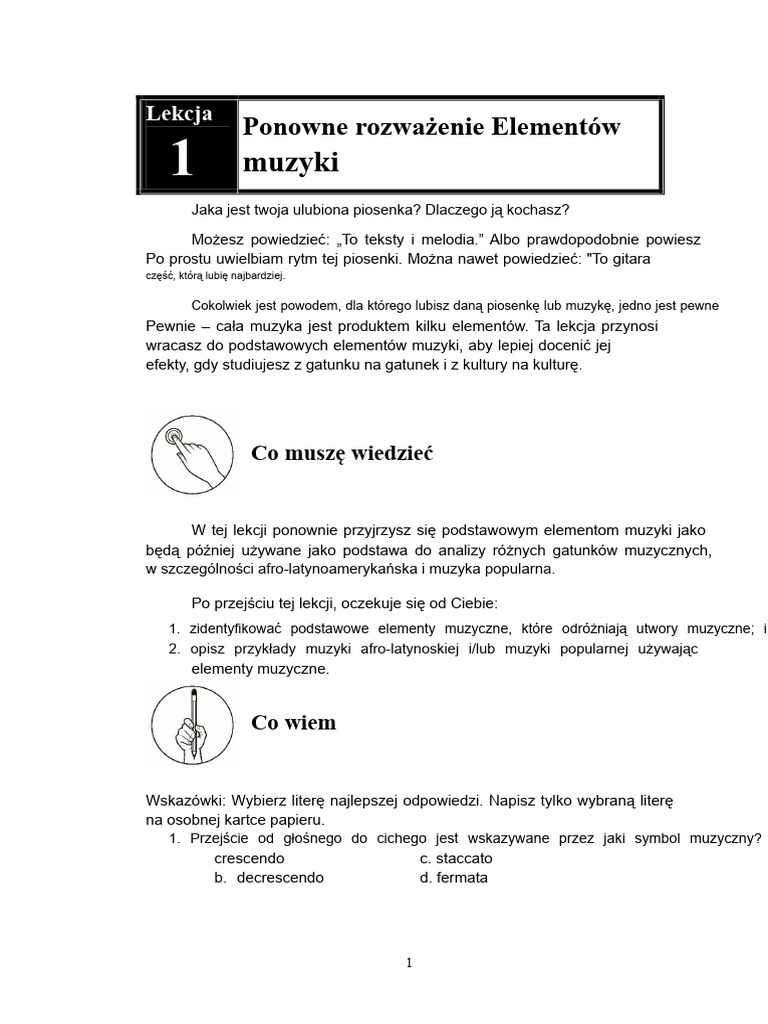 Muzyka10 q2 Mod2 v2 PDF | PDF