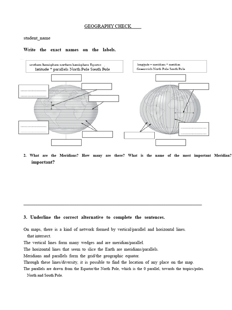 Check Geography Climate: Latitude | PDF | Climate | Longitude