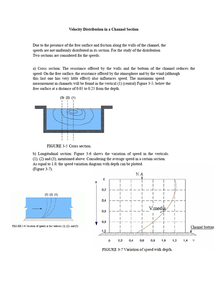 Velocity and Pressure in Channel Flow | PDF | Pressure | Velocity